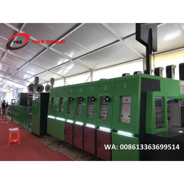Quality High Efficiency Flexo Folder Gluer Inline, Casemaker For Carton Box Making for sale