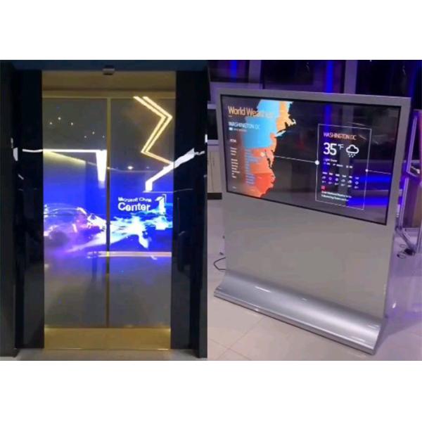 Quality 55 Inch Interactive Transparent OLED Touch Screen Android 5.1 OS for sale