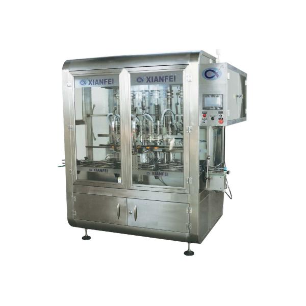 Quality SUS316L Viscous Liquid Filling Machine 2L Grey Plastic Bottle Packaging Machine for sale