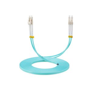 Quality OM3 Multimode Fiber Patch Cord LC UPC Connector 0 . 9 / 2MM Diameter for sale