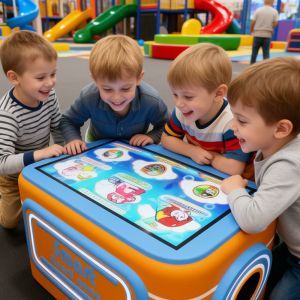 Quality Interactive Touchscreen Table for Kids with 10 Game Modes PVC Material and 970mm for sale