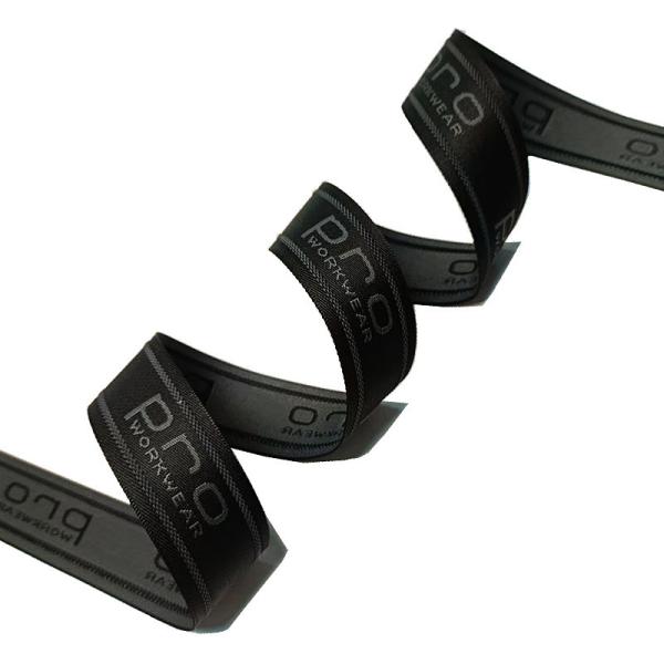 Quality Custom Rubber Non Slip Polyester Jacquard Webbing For Cloth for sale