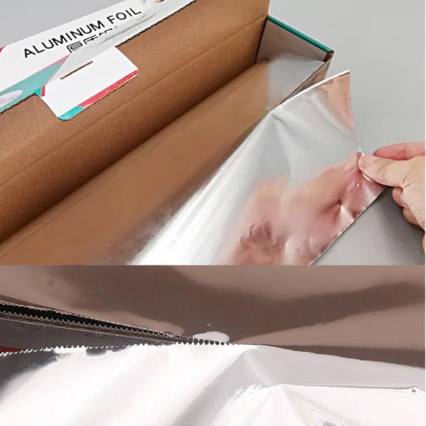 Quality Kitchen Extra Packaging Wide Aluminum Foil High Temperature Resistance Food for sale