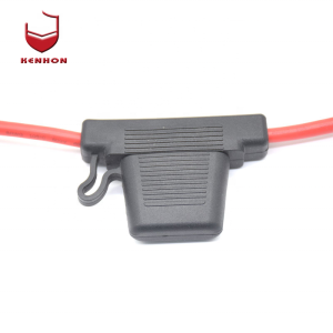Quality PVC Inline Blade car Fuse Box wiring Middle IP67 Waterproof for sale