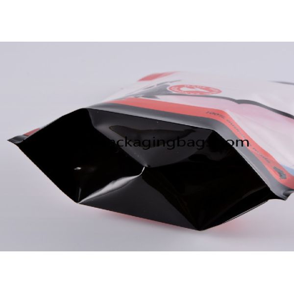 Quality Gravure Printing Stand Up Resealable Pouch Packaging For Pet Feed for sale