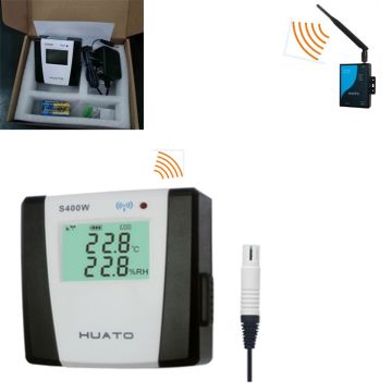 Quality Large Records Monery Wireless Temperature And Humidity Data Logger Zigbee 2.4G for sale