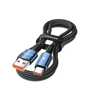 Quality Sunset USB to Type C Cable 120W Quick Charge Type C Data Cable 6A for sale