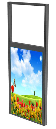 Quality Smart Signage Window Dual Sided Digital Hign Brightness 700nits 5000nit Semi for sale