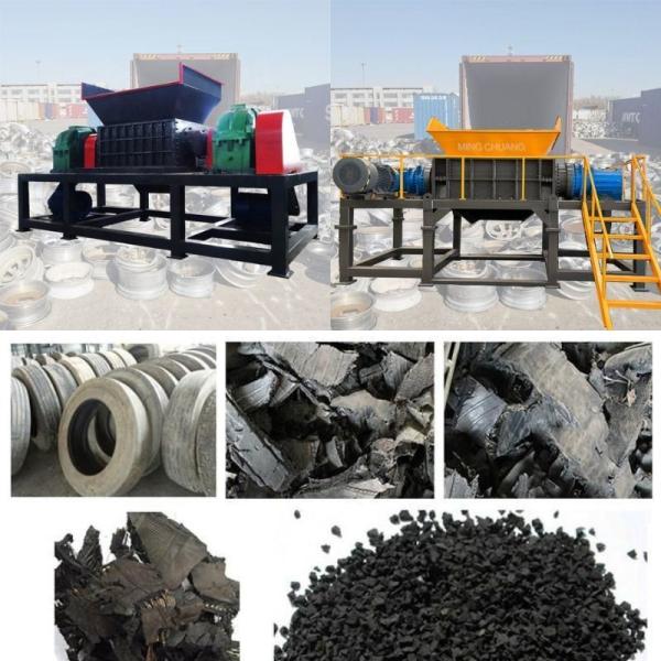 Quality Recycling Rubber Granule Shredder for Making and Processing 30-Day Return refunds for sale