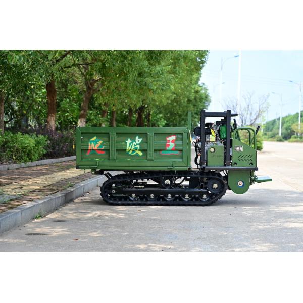 Quality Diesel Engine Powered GF2000 Rubber Crawler Dumper Track 2000kg Construction for sale