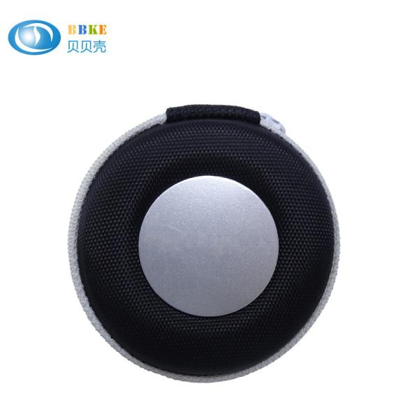 Quality Headphone Headside Hard Eva Case MP3 Earphone Pocket Storage Bag With Mesh Black for sale