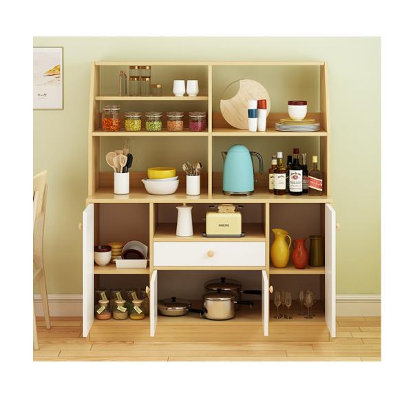 Quality Multi Layers Kitchen Storage Shelf , Wear Resistant Modern Buffet Cabinet for sale