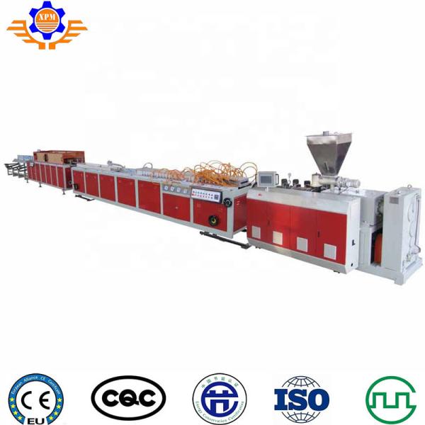 Quality 20M Plastic PVC Profile Extrusion Line For Wall Ceiling Corner Tile Making for sale