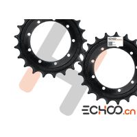 Quality Kubota U30 Steel Mini Excavator Sprockets With Black Color OEM Welcome for sale