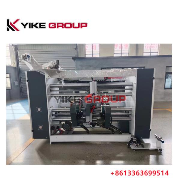 Quality Yk-2000 Semi Automatic Stitching Machine Double Pieces Carton Box Making From for sale