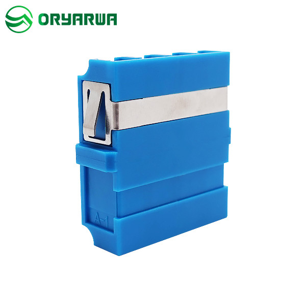 Quality ISO9001 Flange LC Fiber Optic Adapter Single Mode Multimode Welded Type for sale