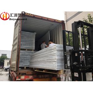 Quality Smooth Correx Fire Retardant Sheets , Recycled Corrugated Plastic Sheets for sale