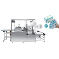 Quality 1000 bags/min alcohol pad machine,mini packaging wet tissue packing machine for sale