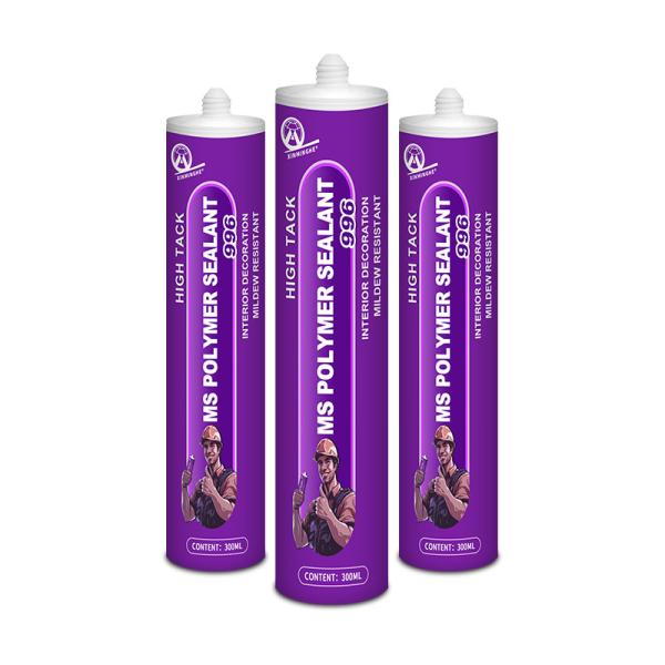 Quality 12 Months Shelf Life MS Modified Polymer Sealant for Building Decoration and Mildew-Proof Construction from Chinese for sale