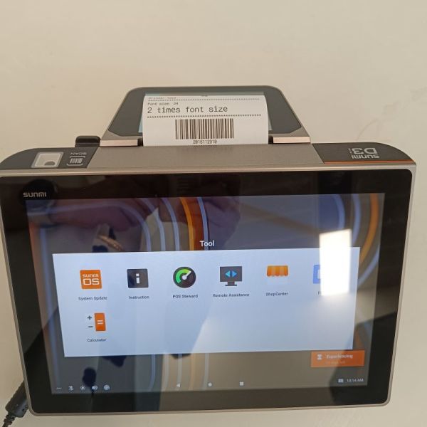 Quality 58mm Printer Android POS System 3GB RAM 32GB ROM For Digital Payment for sale