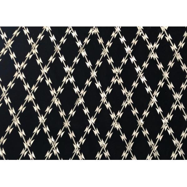 Quality Bto-30 Galvanized Coil Diameter 450mm Concertina Barbed Tape for sale