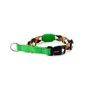 Quality Hi Vis Padded Reflective Dog Collars With Metal Buckle 2 Inch Wide Dog Collars for sale