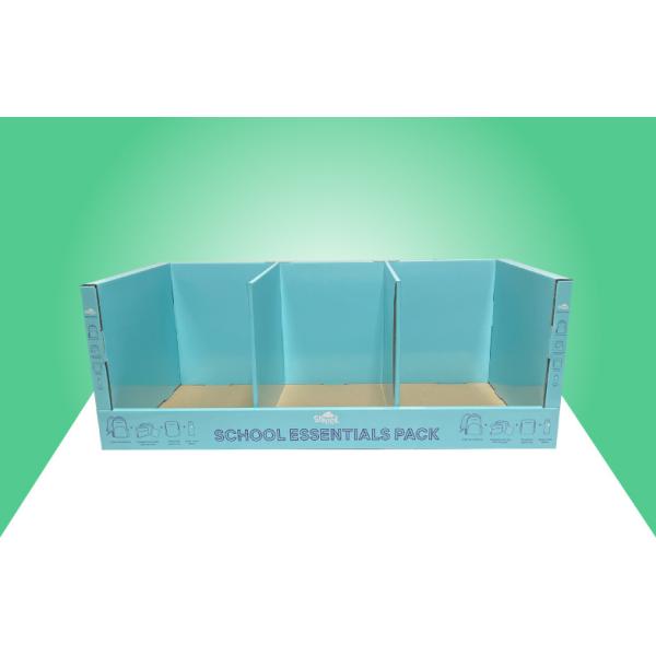 Quality Costco Backbag Cardboard PDQ Trays , Stackup Design PDQ Display Boxes for sale