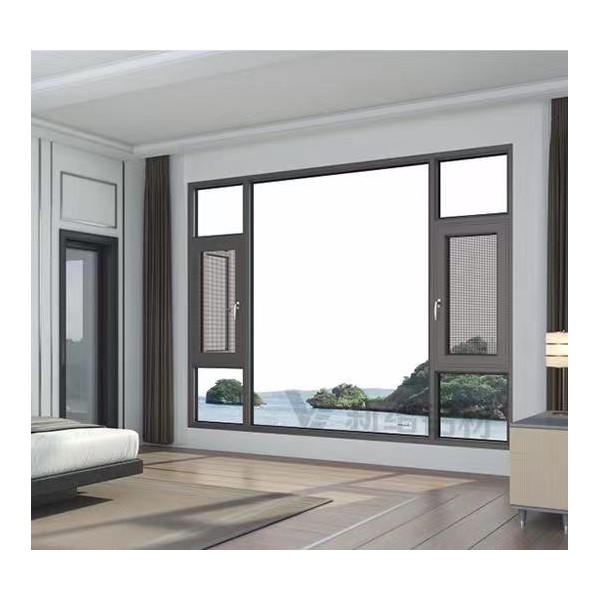 Quality Custom Aluminum Window with Soundproof and Insulation Properties for sale