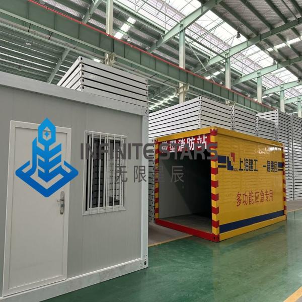 Quality Lightweight Temporary Container Homes Custom Container House Anti Extrusion for sale