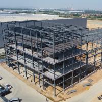 Quality Multi-Floor Steel Frame Buildings for High-Rise Construction for sale