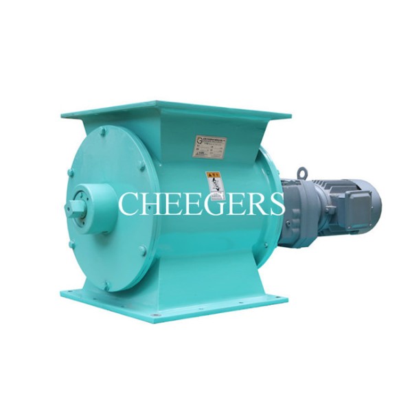 Quality Minerals Material Handling Valve 100 Tons/hr 10 Blade Pneumatic Air Lock for sale