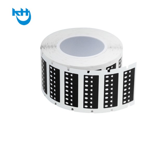 Quality Antistatic Black Metal Sense SMT Splicing Tape High Safety Coefficient for sale