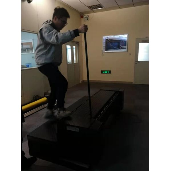 Quality Hand Operate Mechanical Dock Leveler Edge Of Dock Plate Container Unloading for sale