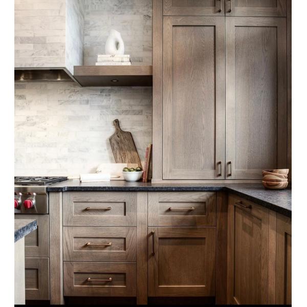 Quality Customized Modern Style Shaker Kitchen Cabinet for Easy Cleaning and Organizatio for sale