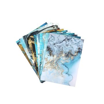 Quality High Glossy 4x8 Marble Alternative PVC Marble Sheet UV Flexible Plastic Sheet for sale