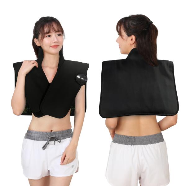 Quality Carbon Fiber Heating Wire Handheld Infrared Neck And Shoulder Heating Pad PEMF Therapy for sale