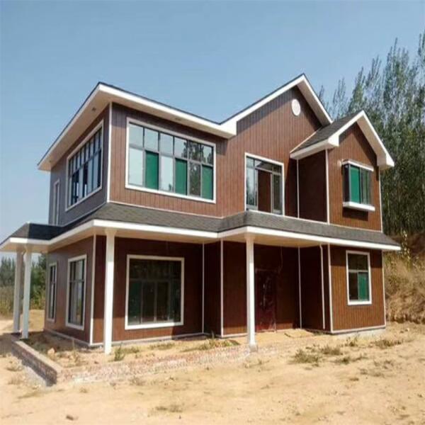 Quality Light Steel Frame Structure Prefab House Villa Free Design Quick Assembly for sale