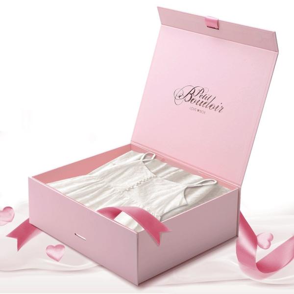 Quality 800g 1200g 1500g Cardboard Foldable Packaging Box With Ribbons for sale