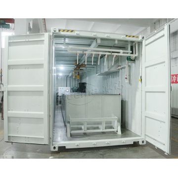 Quality Automatic Container Ice Machine 220V 380V 410V 415V 440V 460V For Fresh Seafood for sale
