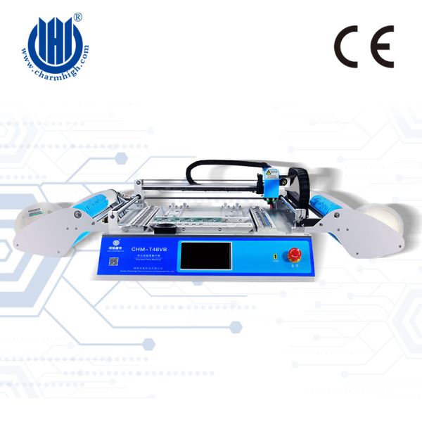Quality CHM-T48VB Desktop SMT Pick and Place Machine AC220V 300W 6000cph Without Vision for sale