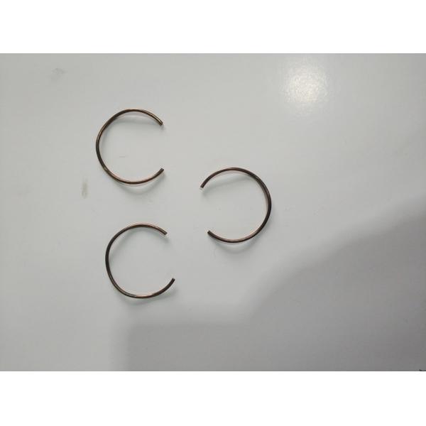 Quality Spiral Stainless Steel Round Wire Wave Springs With Gold Plating / Powder Coated Finish for sale