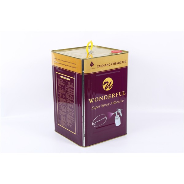 Quality 18L Non Flammable Spray Adhesive Fast Dry Fire Retardant Glue for sale