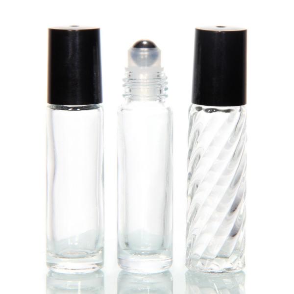 Quality Gemstone 30ml Glass Roller Bottle Empty Perfume Rollers for sale