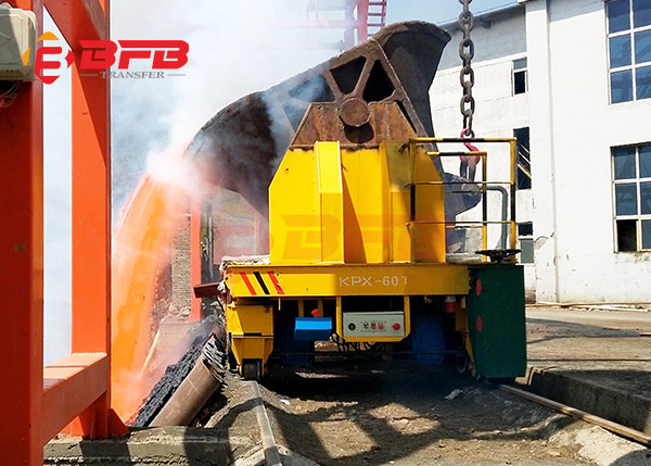 High Temperature Proof Rail Ladle Cars 40 Tons