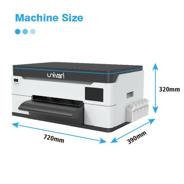Quality Compact A3 Size Laminating Auto Desk DTF Transfer Machine Inkjet UV DTF Printer for sale