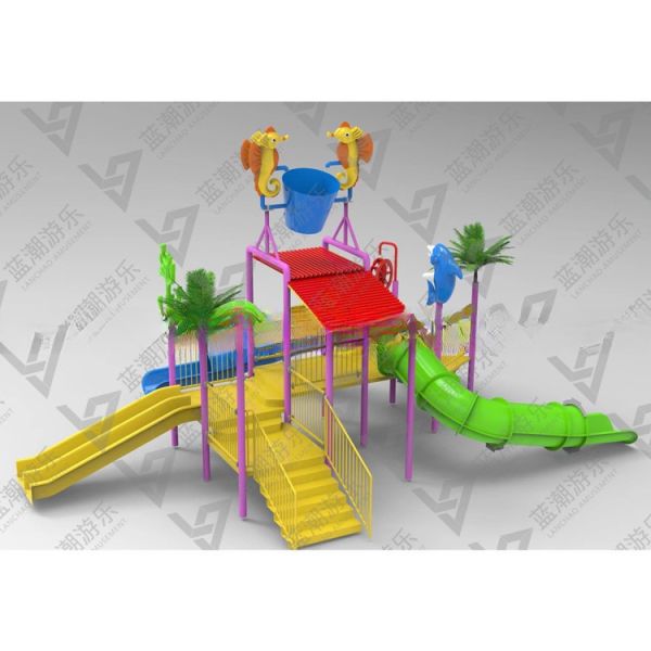 Quality Comfortable Anti UV Water Park Playground Equipment For Children for sale