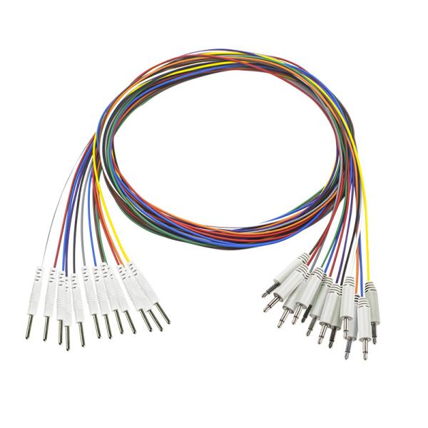 Quality 3.0 Mono Plug-2.0mm Pin EEG Cable Electrode EEG Cable EEG Cap for sale