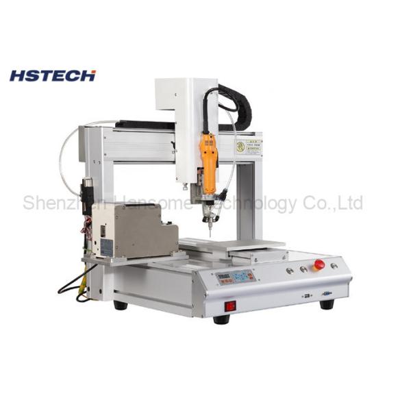 Quality Desktop Operation Screw Tightening Robot Suction Feeding 3 Axis Aluminum for sale