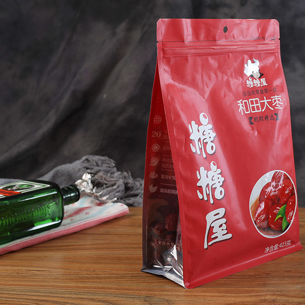 Quality Aluminum Foil Laminated VMPET Flat Bottom Bag Packaging Fish Pet Food Pouch Resealable Zipper for sale