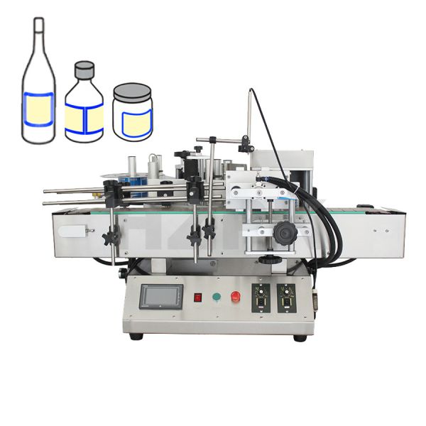 Quality Effortless Labeling with 130 KG Automatic Self-adhesive Round Bottle Labeling for sale